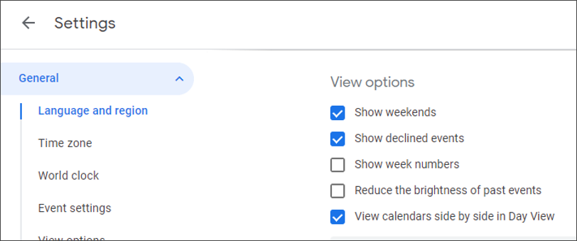 Snippet: How to show week number in Gmail & Google Calendar – Ajay